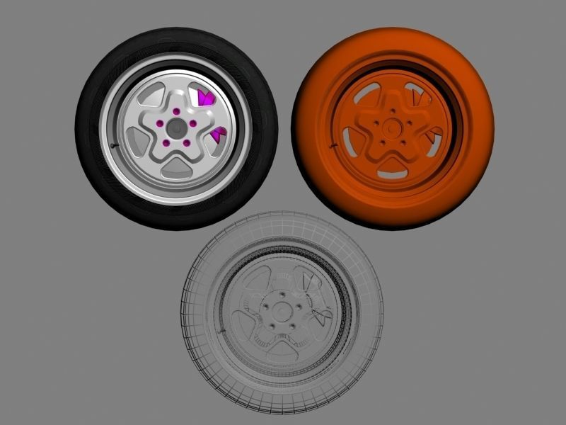 Rims - Weld ProStar 3D model | CGTrader