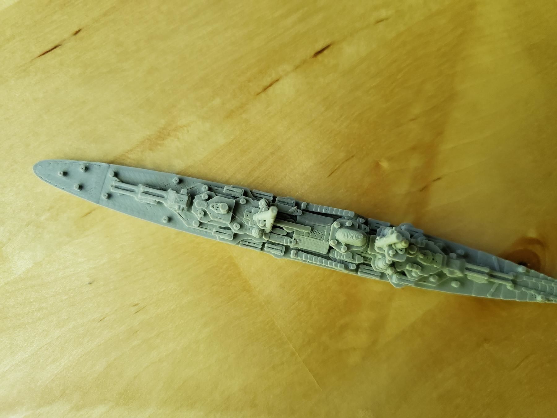 German Admiral Hipper Class Cruiser Warship 3D model 3D printable ...