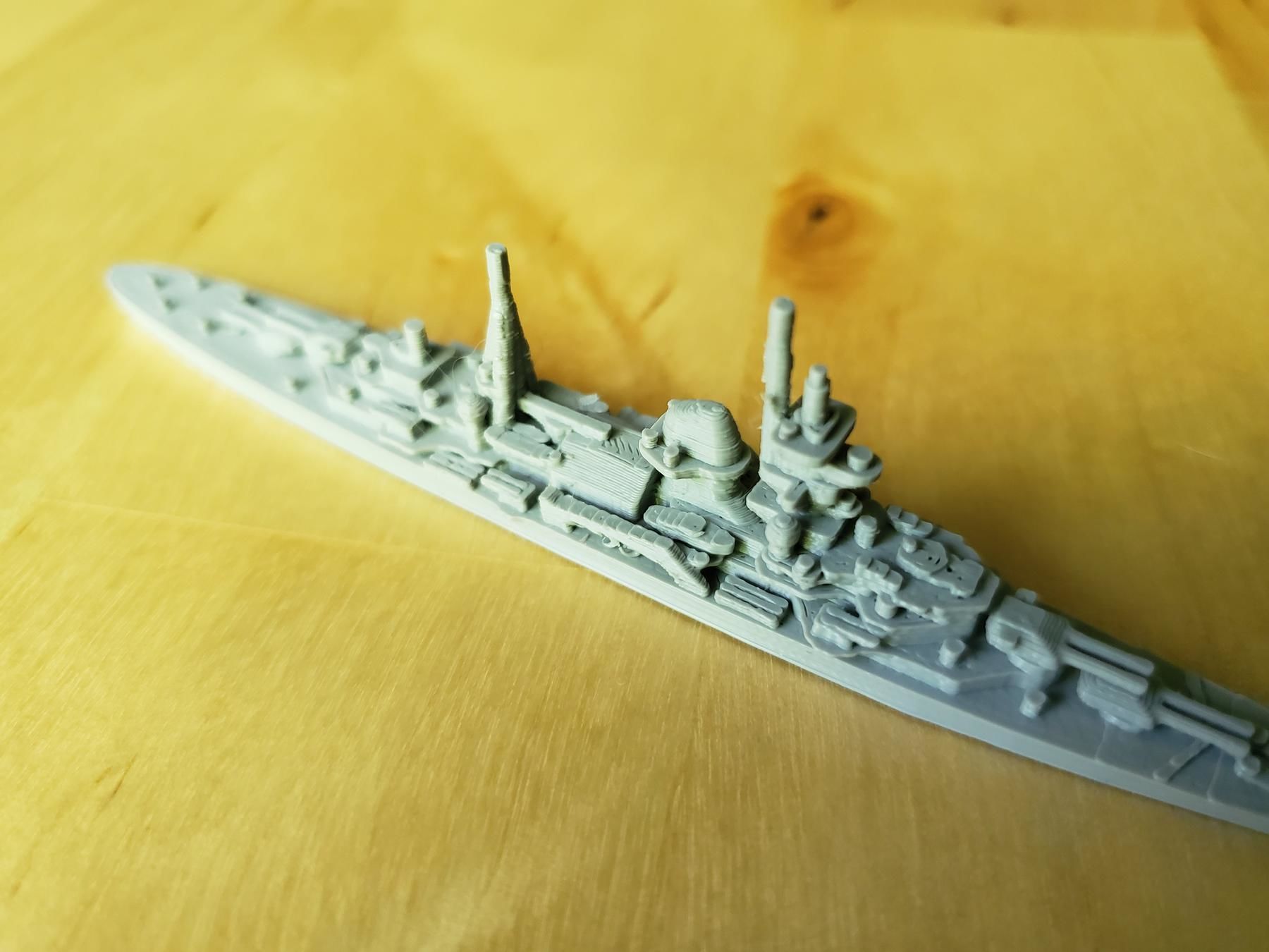 German Admiral Hipper Class Cruiser Warship 3D model 3D printable ...