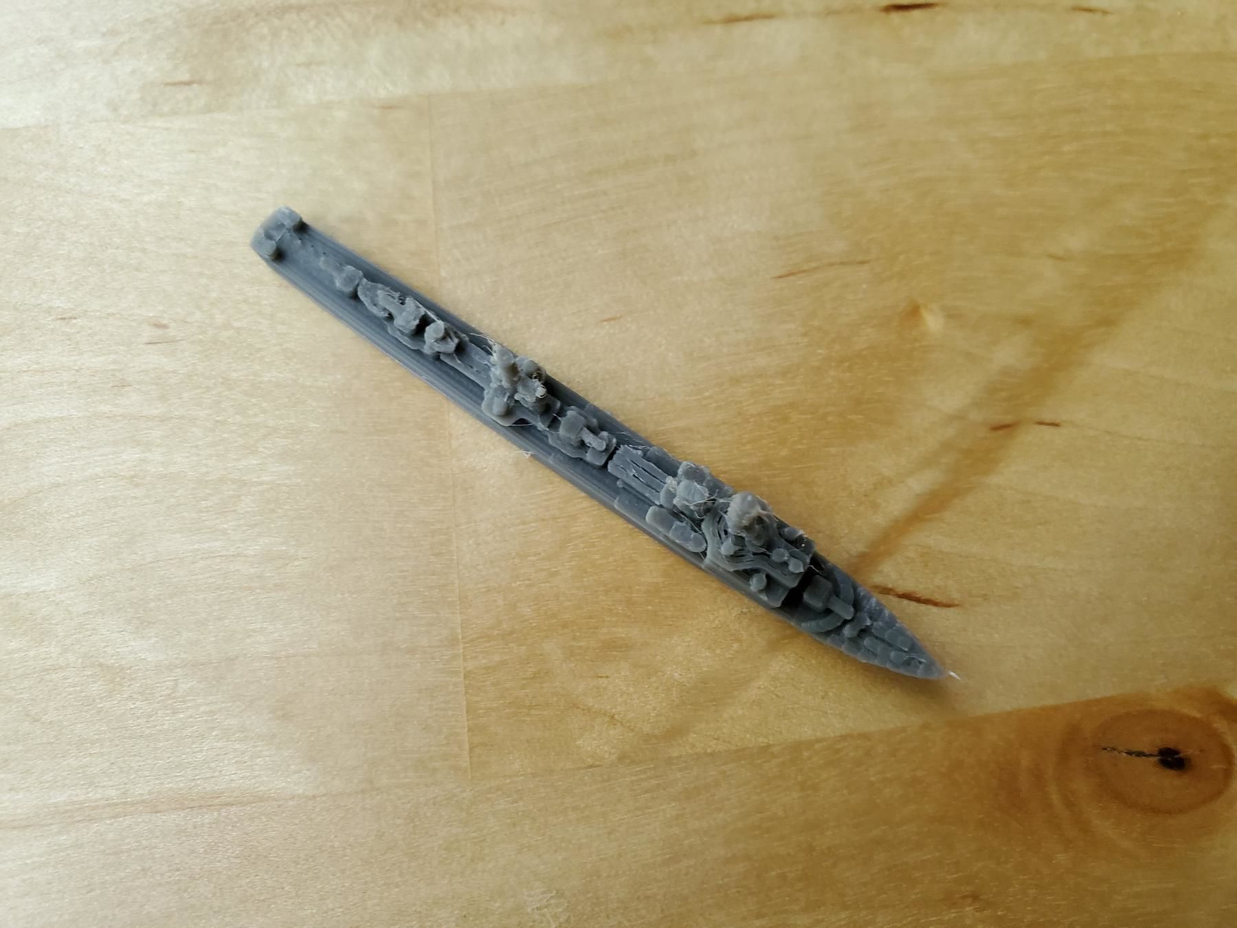 German Elbing Class Destroyer Warship 3D model 3D printable | CGTrader