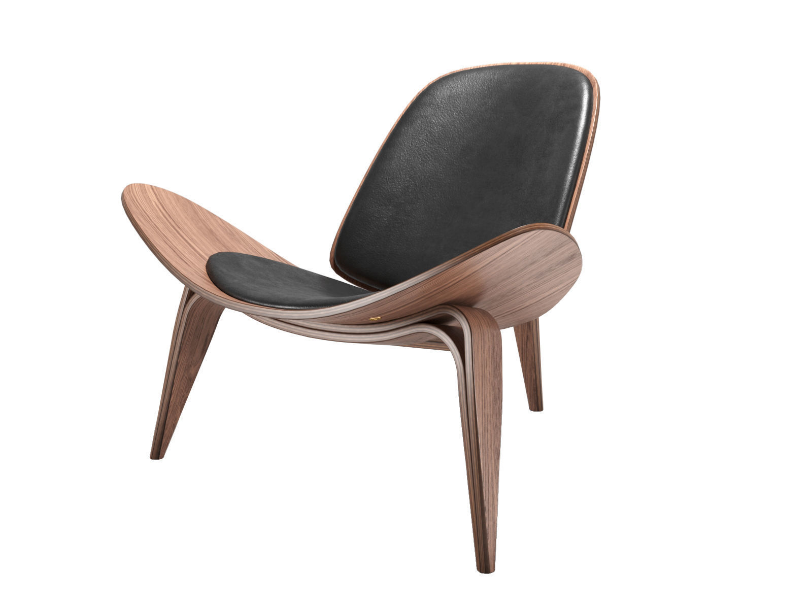 Shell Chair CH07 3D model | CGTrader