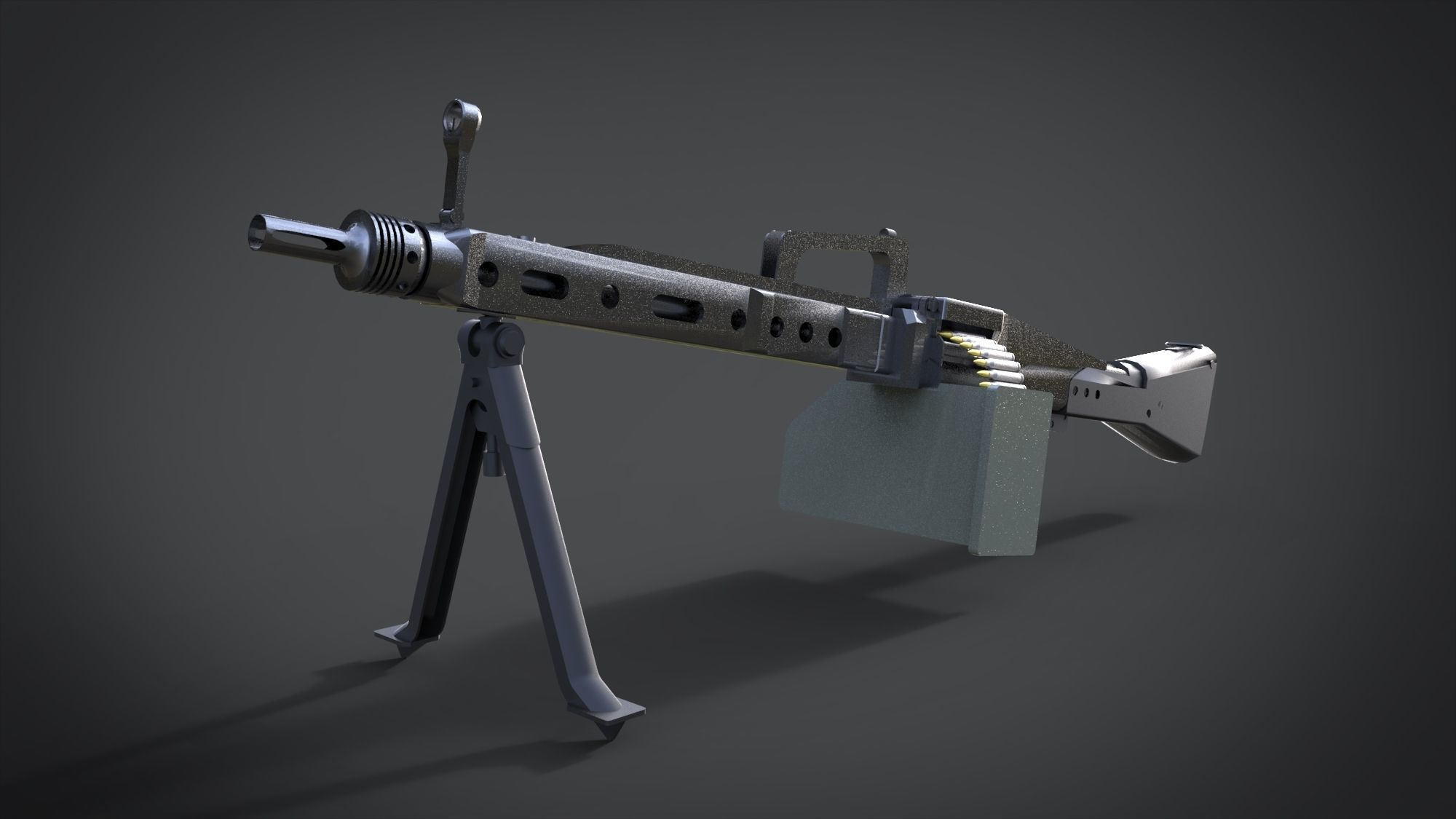 Cetme Ameli 3D model | CGTrader