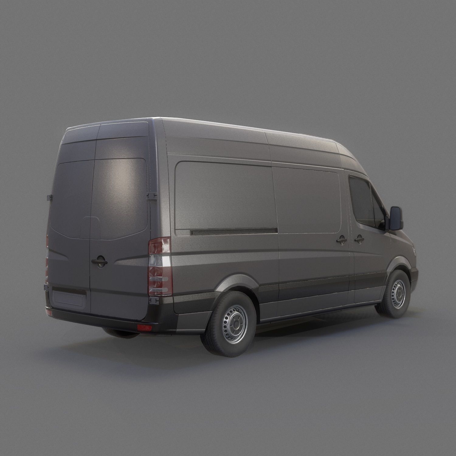 3D model Delivery Van Low Poly VR / AR / low-poly | CGTrader