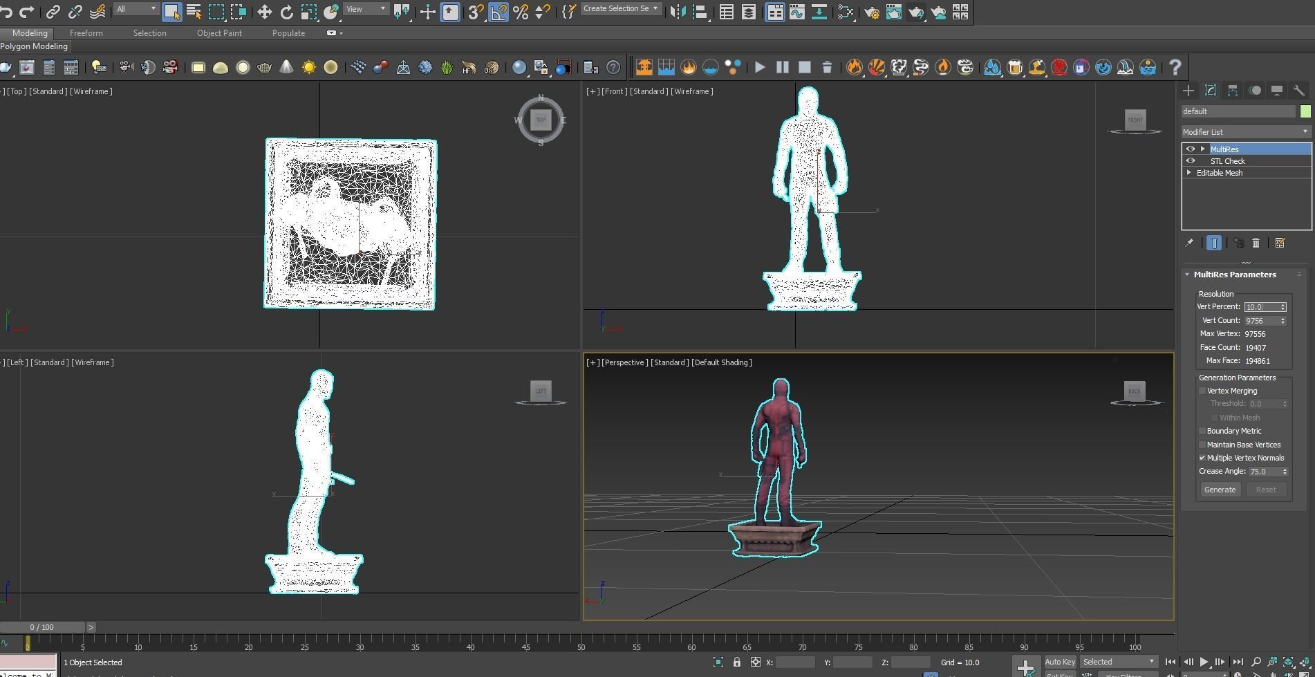 3D model Marvel Daredevil low poly model VR / AR / low-poly | CGTrader