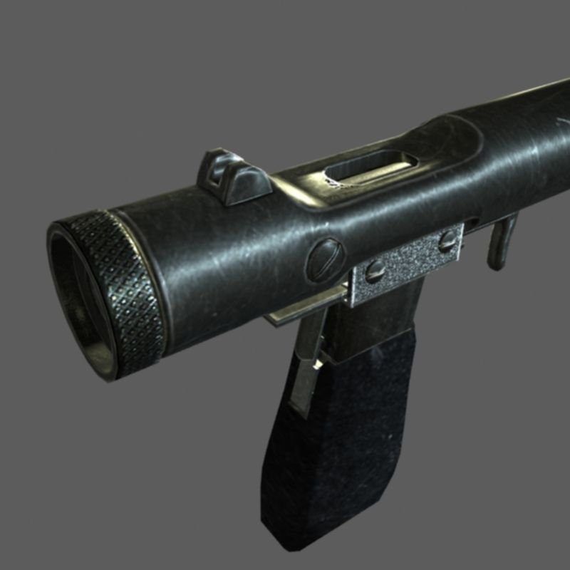 3D model Welrod MK2 VR / AR / low-poly rigged | CGTrader