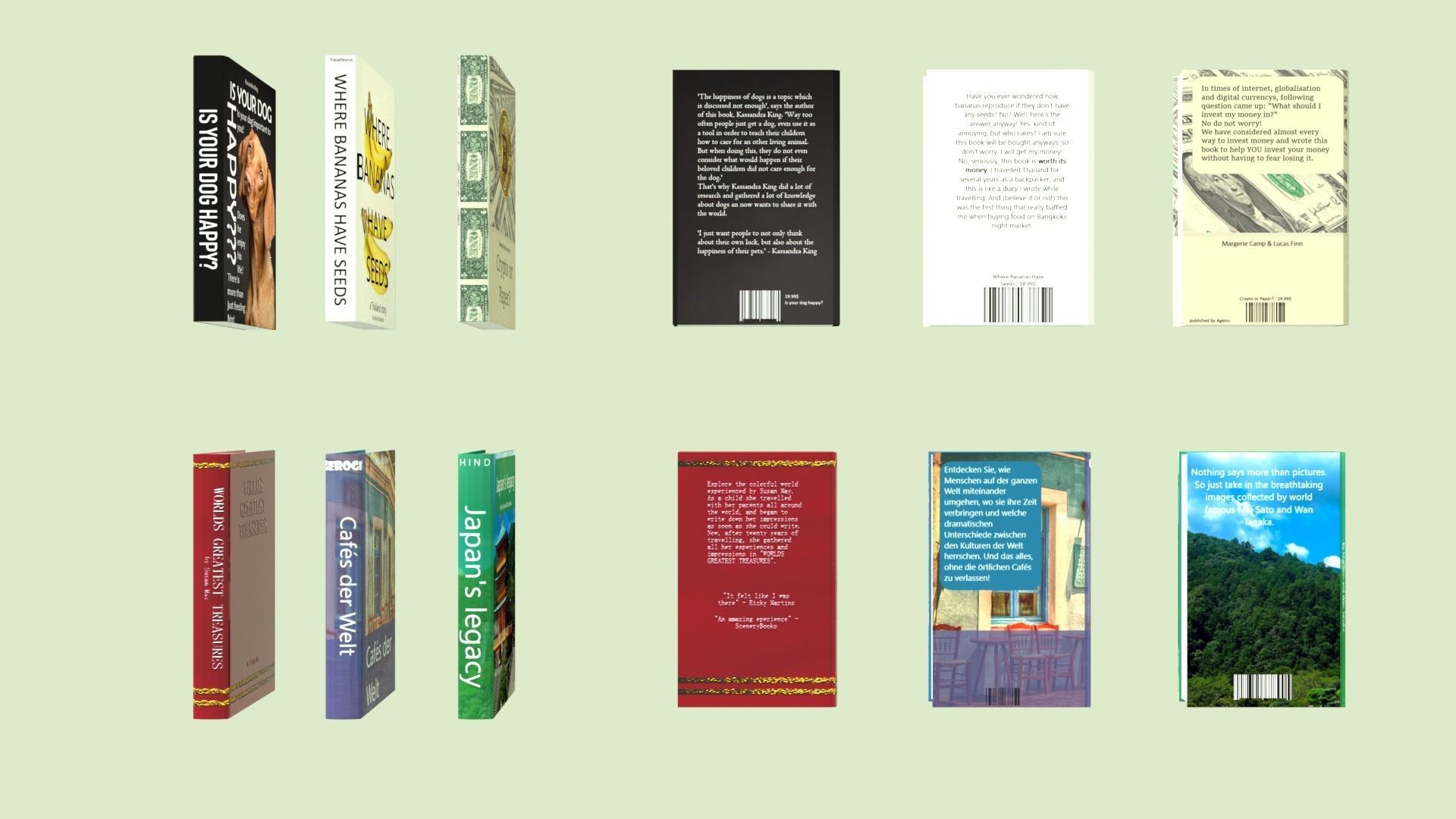 SIX LOW POLY BOOKS FULLY TEXTURED BY RICHARD HIND free VR / AR / low ...