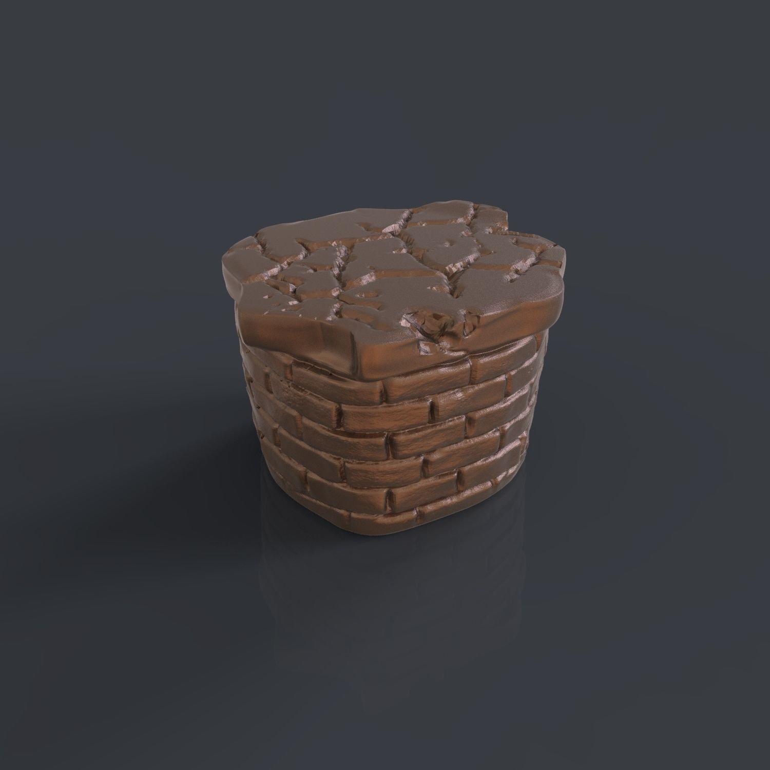 BRICK WALL PLATFORM free 3D model 3D printable | CGTrader