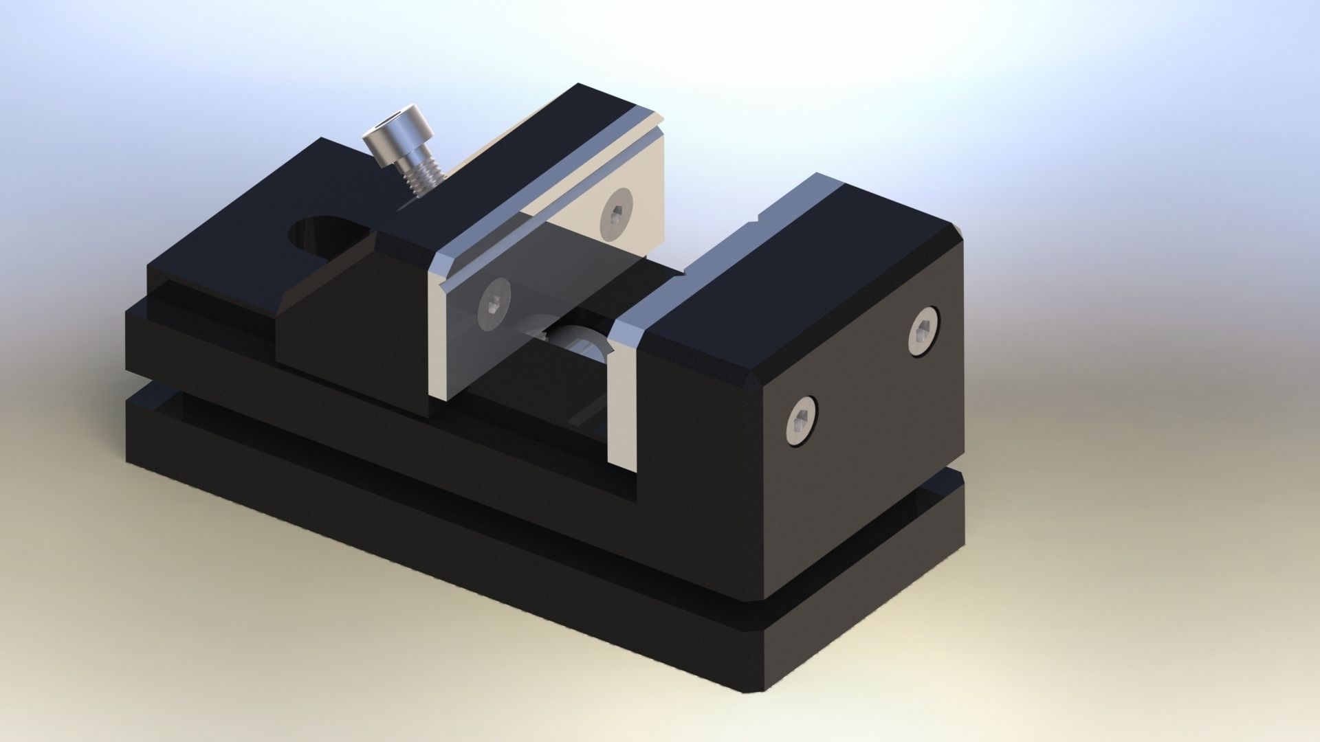 Mill Vise free 3D model