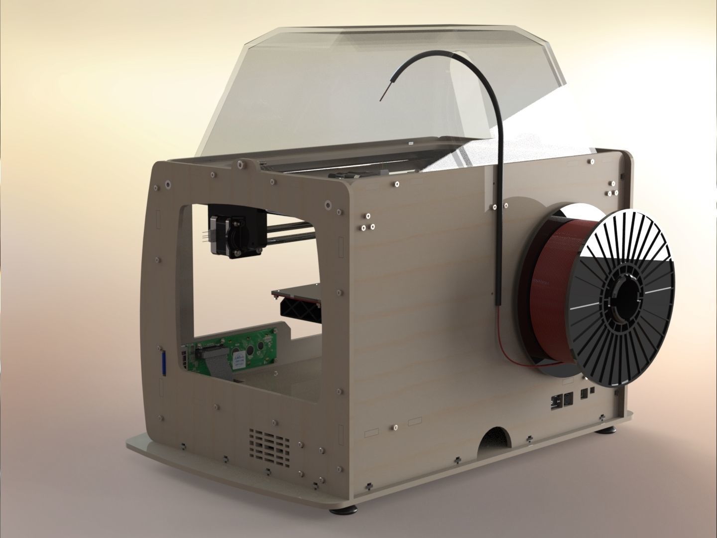 Replicator 3D printer 3D model | CGTrader