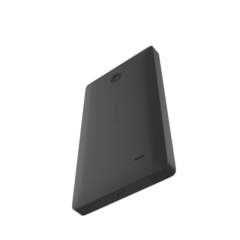 NOKIA X GSM MOBILE PHONE DUAL SIM BLACK 3D model | CGTrader
