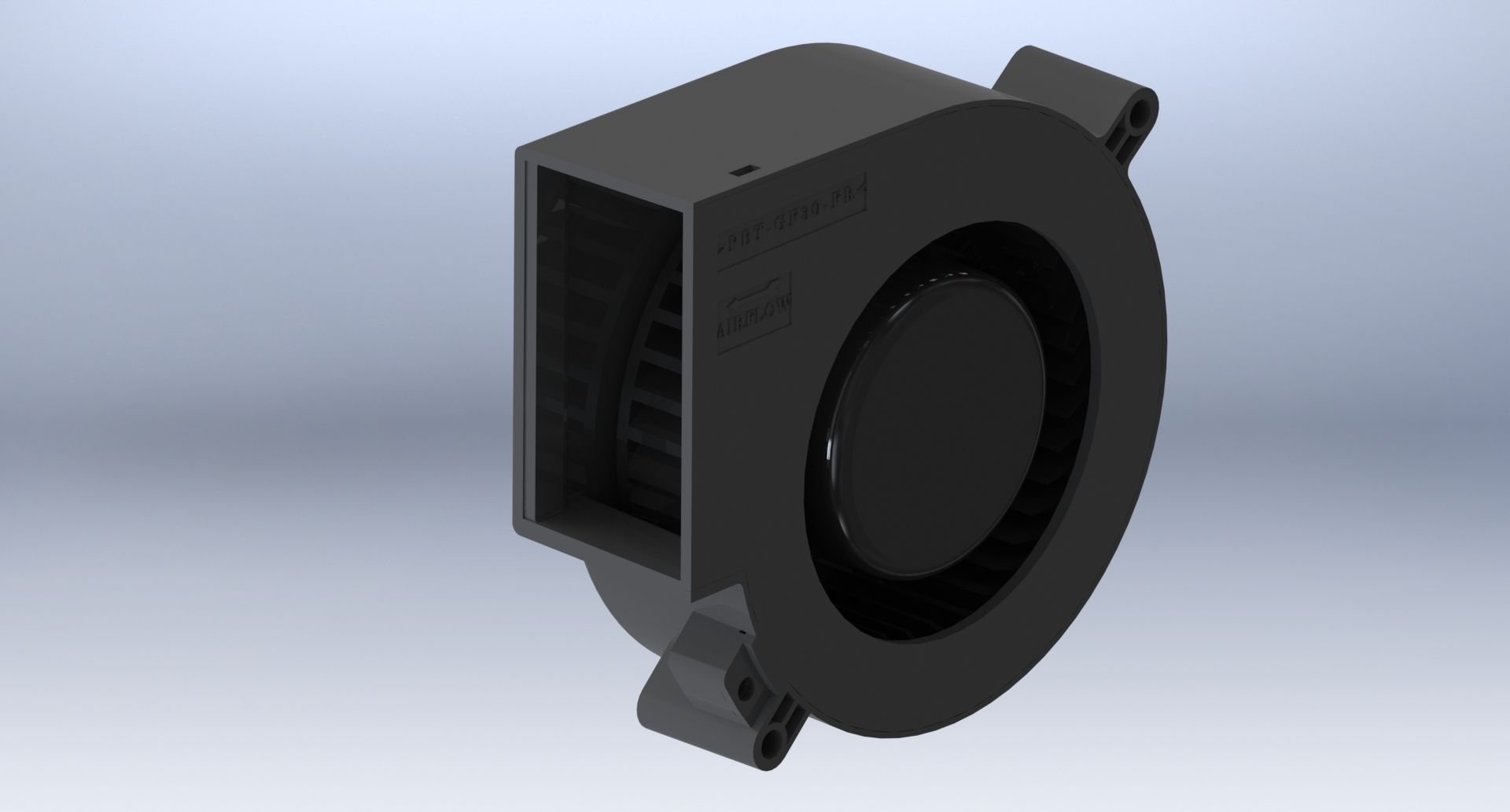 Centrifugal Fan 3D model 3D printable | CGTrader