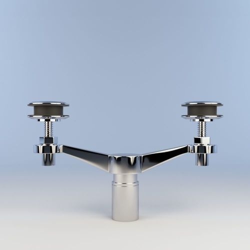 Sadev Spider Fitting 2 Arms - Glass Hardware 3D model | CGTrader