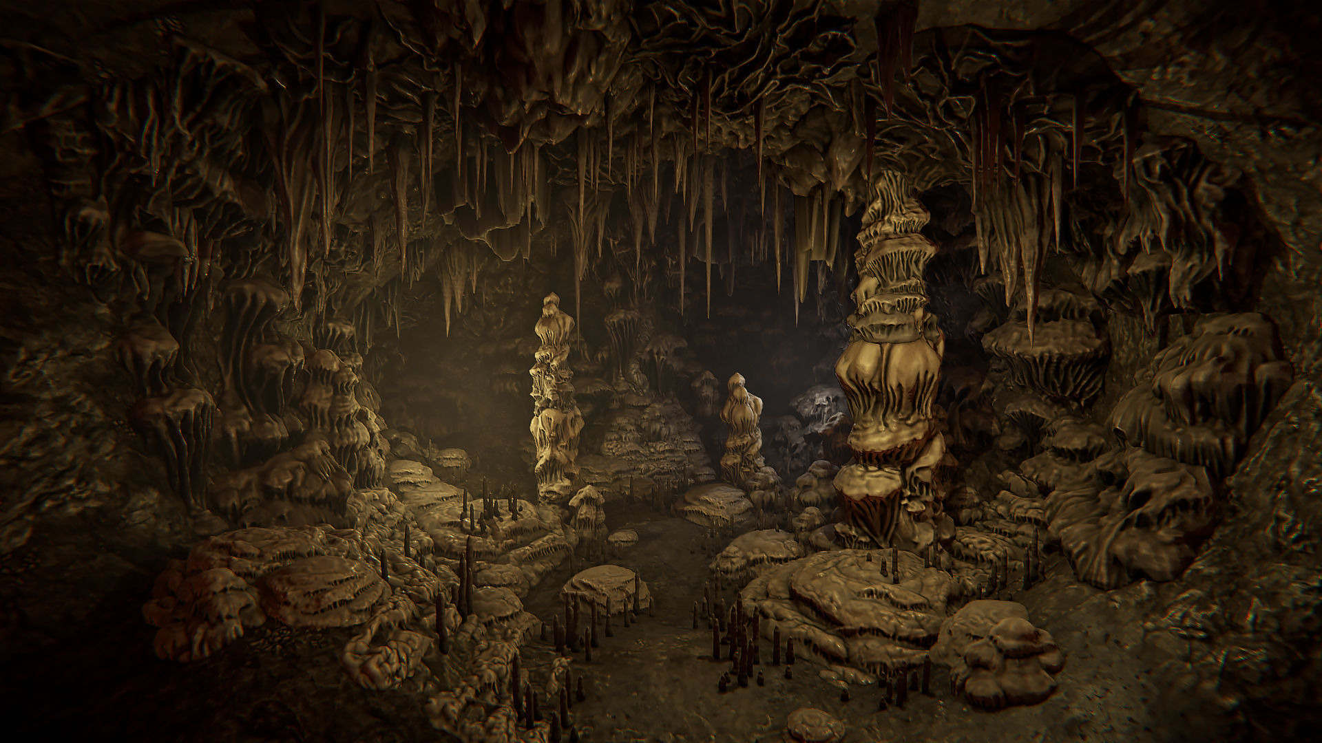 3D model Cave constructor VR / AR / low-poly | CGTrader