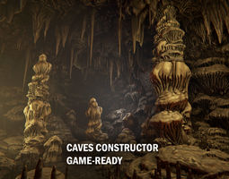 Low-poly Cave 3D Models | CGTrader