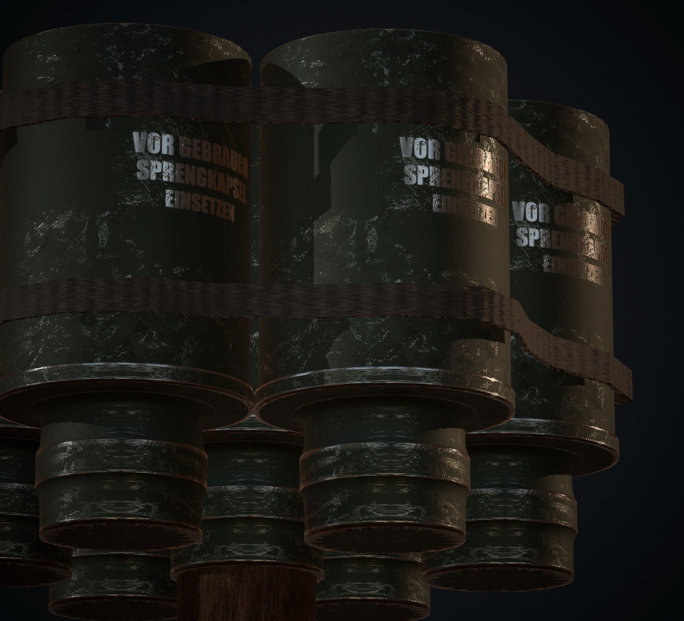 German Grenade Anti Tank 3D asset | CGTrader