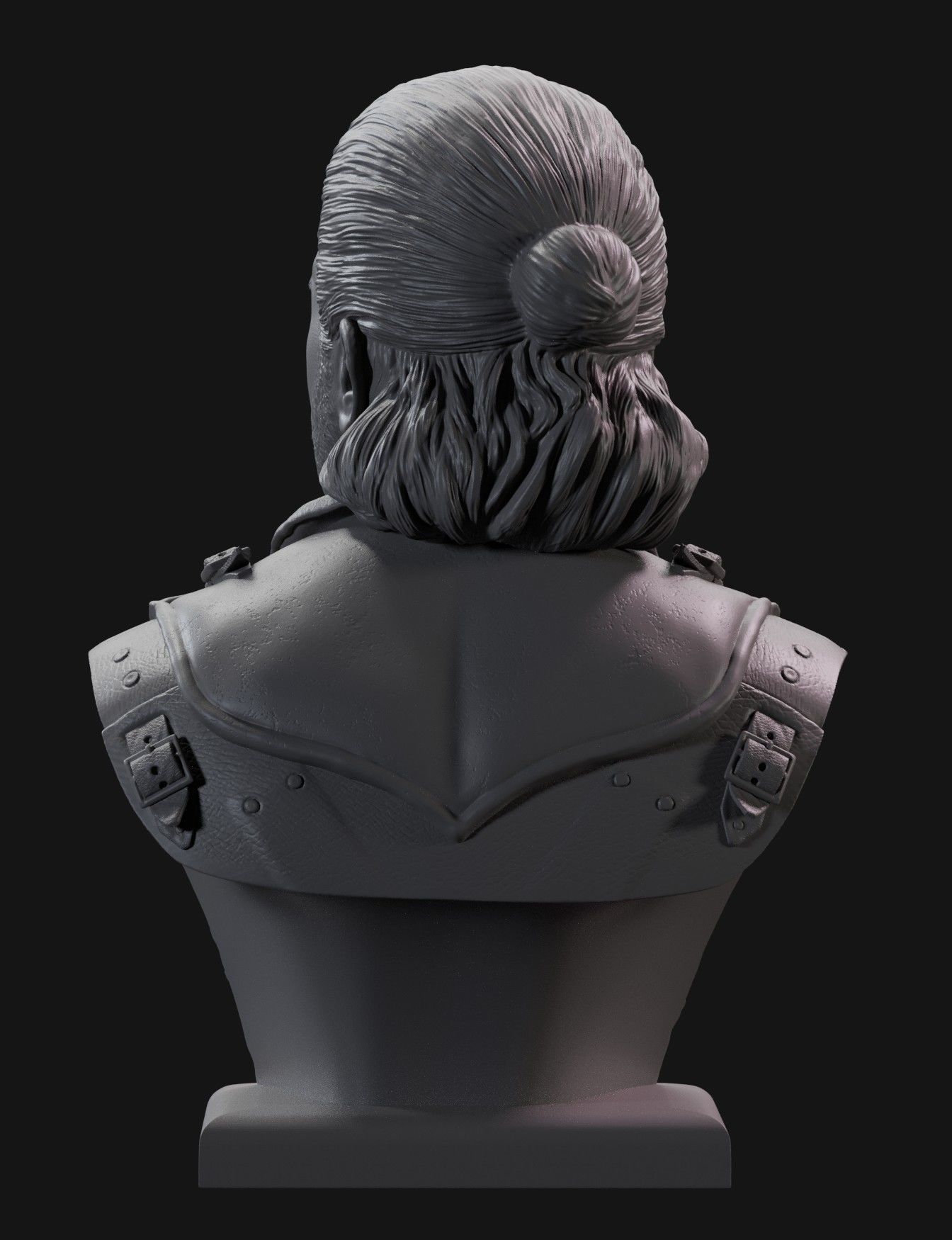 Jon Snow bust 3 3D model 3D printable | CGTrader