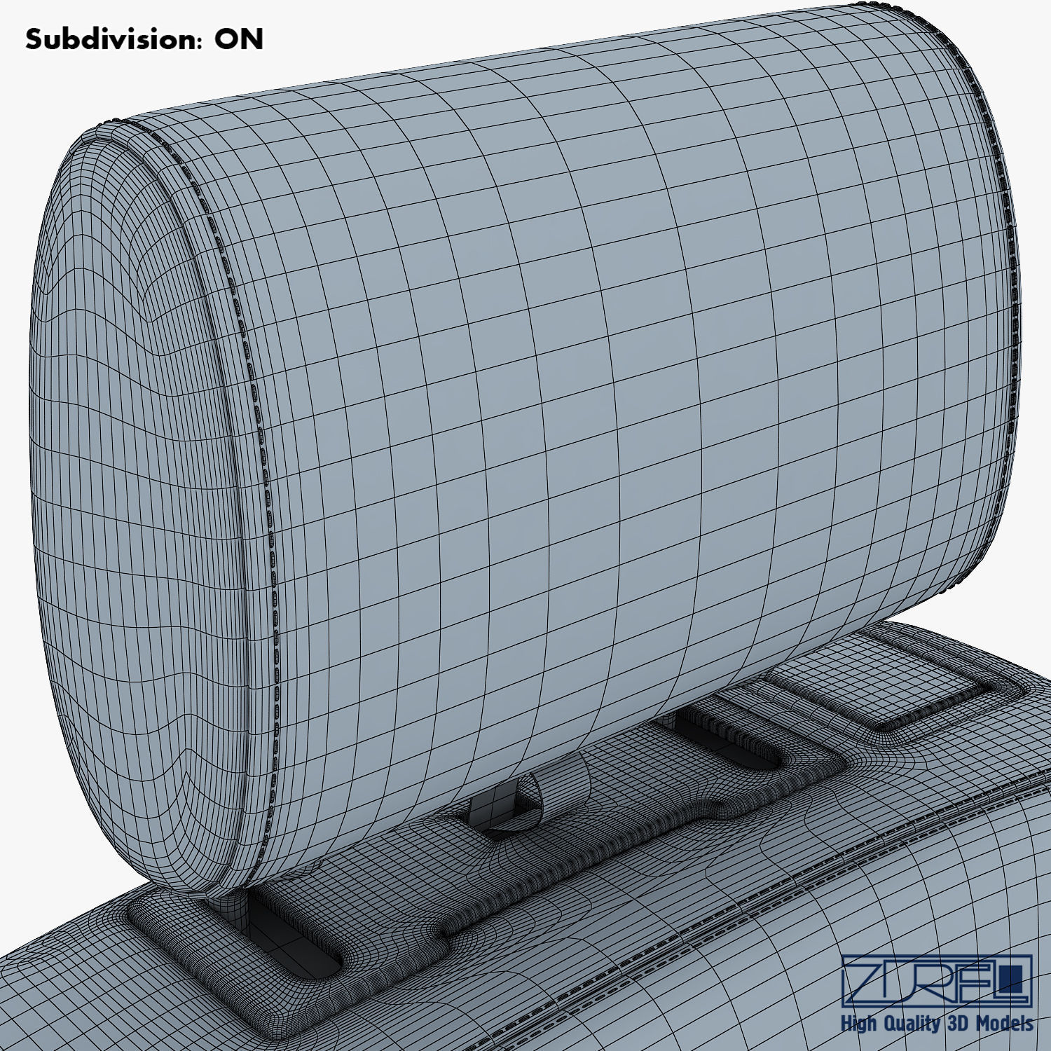 Car Seat Rear 3D model | CGTrader