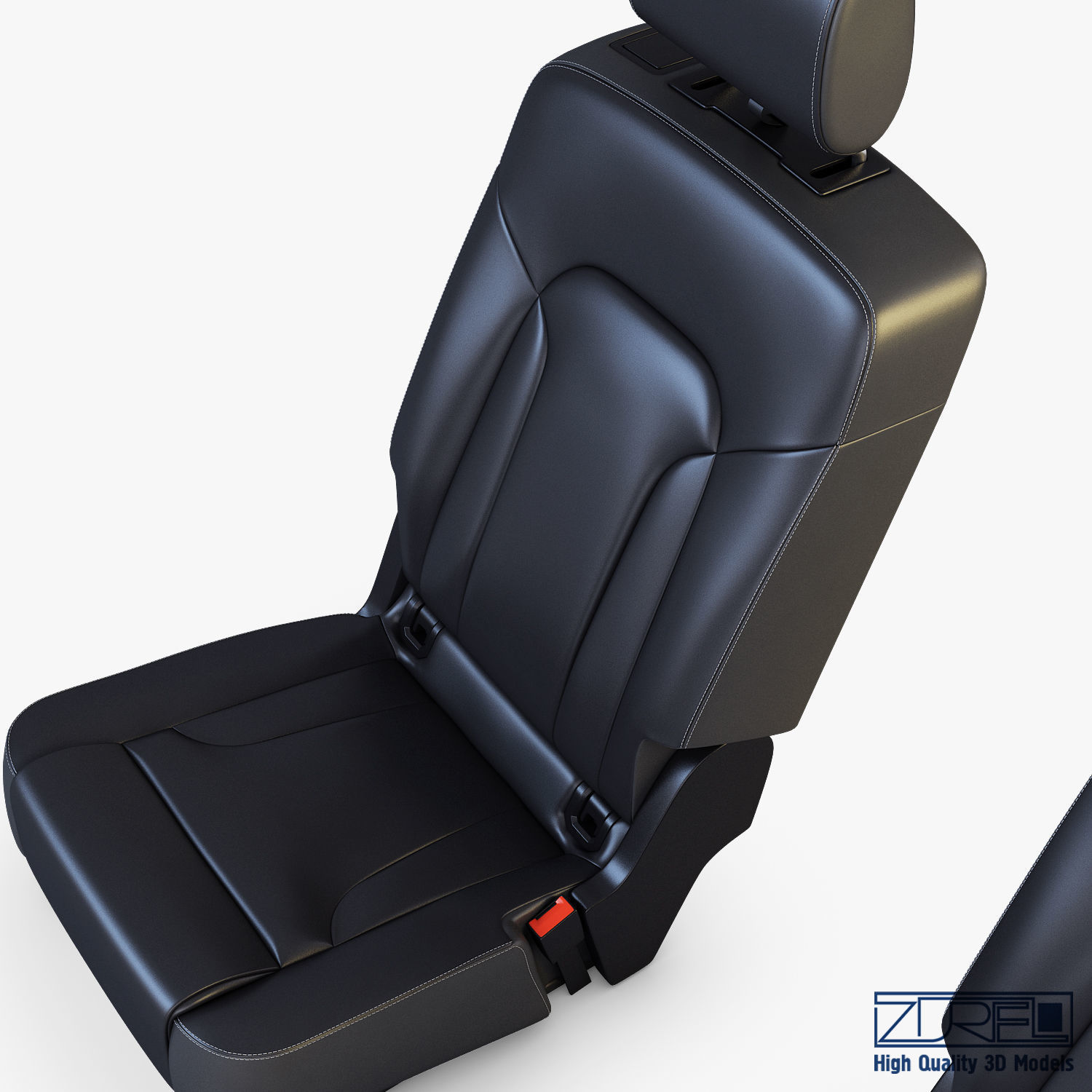 Car Seat Rear 3D model | CGTrader