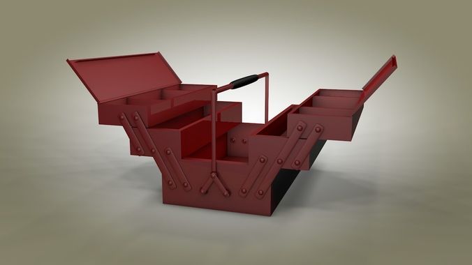 Toolbox 3D model | CGTrader