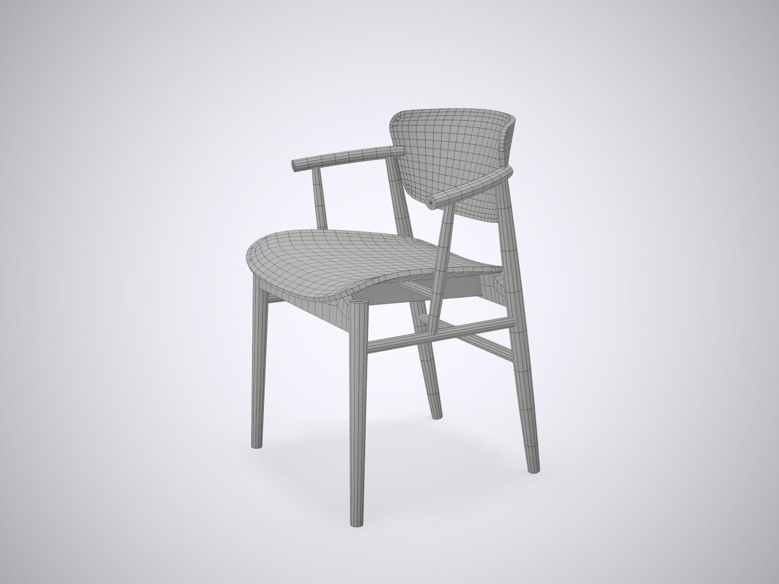 N01 Chair free VR / AR / low-poly 3D model | CGTrader
