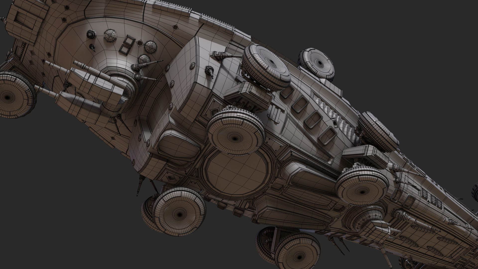 Matrix Airship 3D model | CGTrader