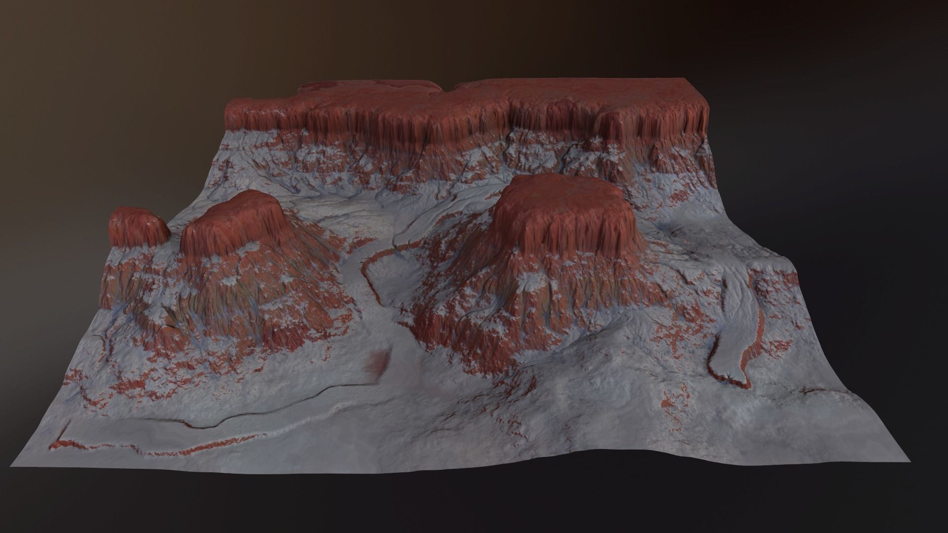3D model GRAND CANYON VR / AR / low-poly | CGTrader