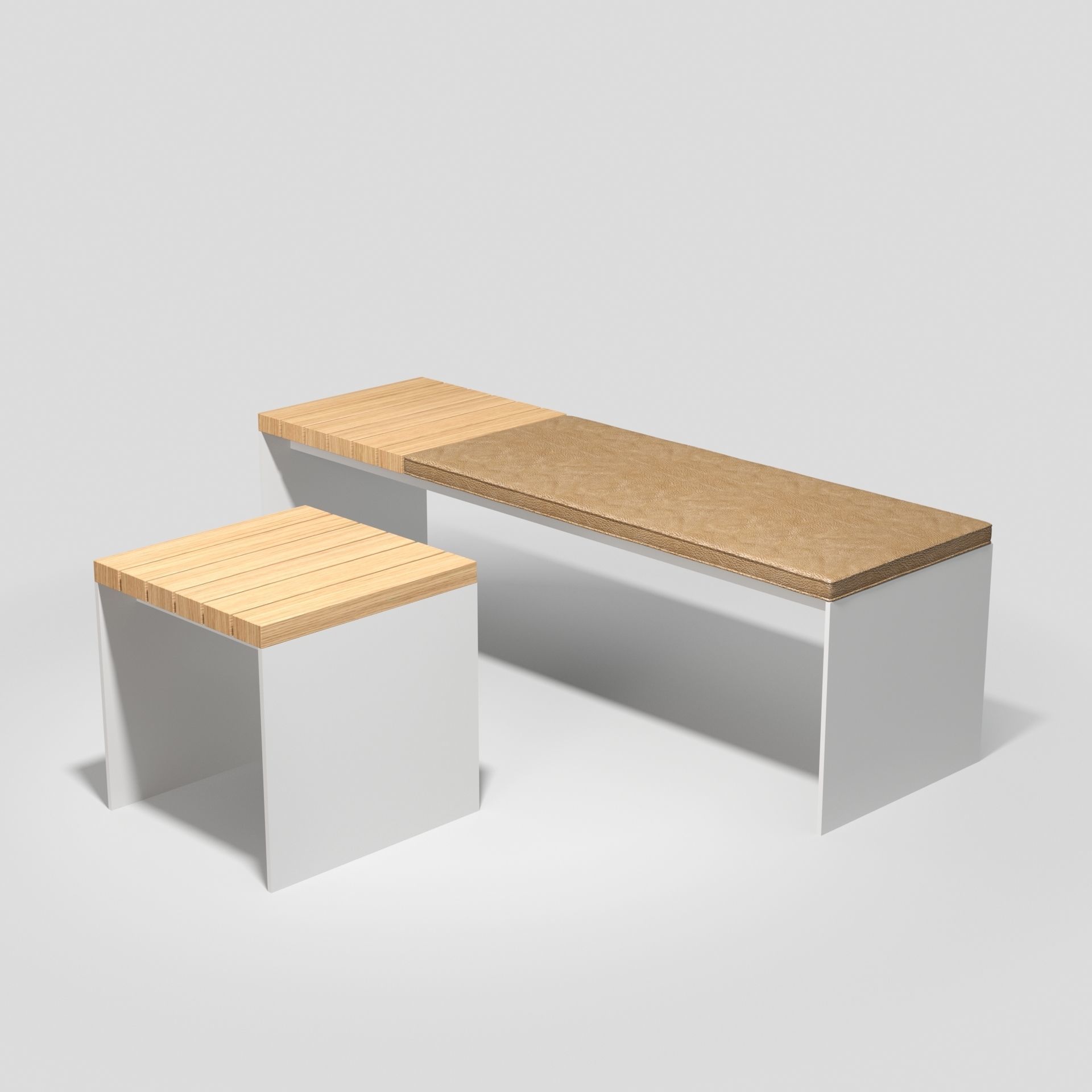 Hightower Ayre - Bench 3D model | CGTrader