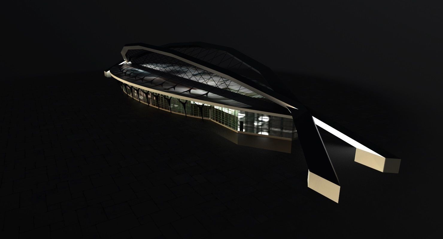 3D model Prague Metra Strizkov VR / AR / low-poly | CGTrader