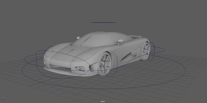 3D model Koenigsegg CCX Low-Poly and Rigged VR / AR / low-poly rigged ...