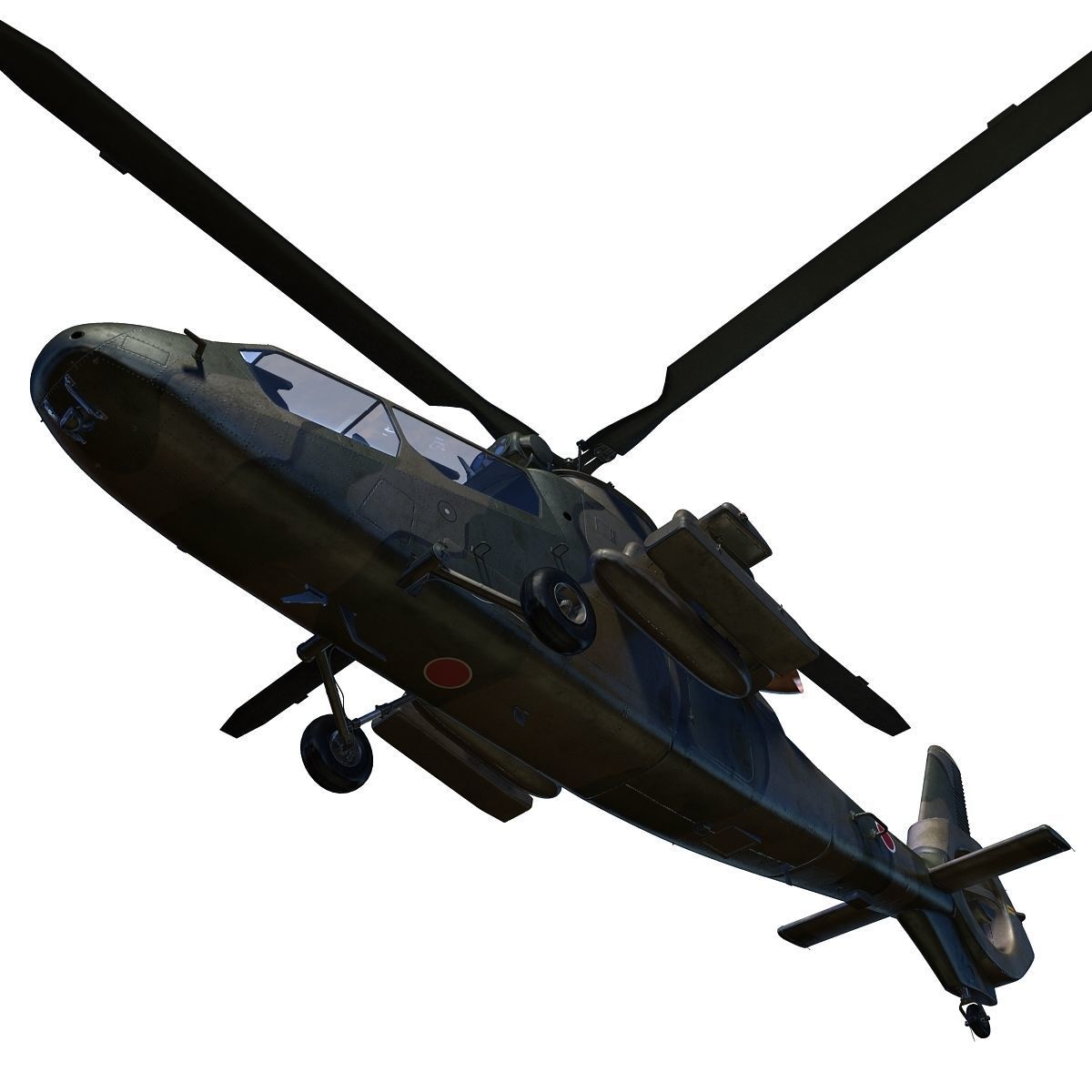 Kawasaki OH-1 Ninja 3D model | CGTrader