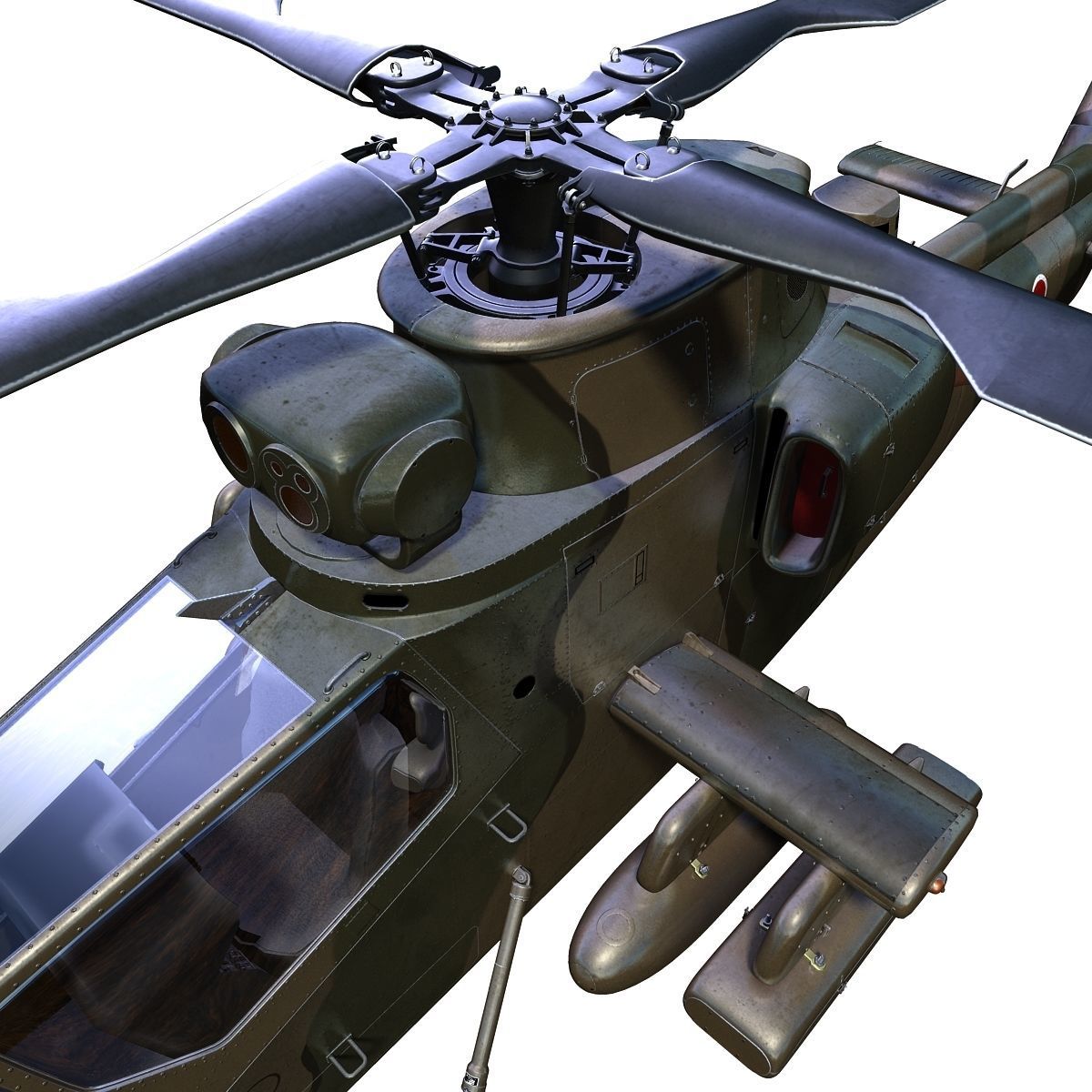 Kawasaki OH-1 Ninja 3D model | CGTrader