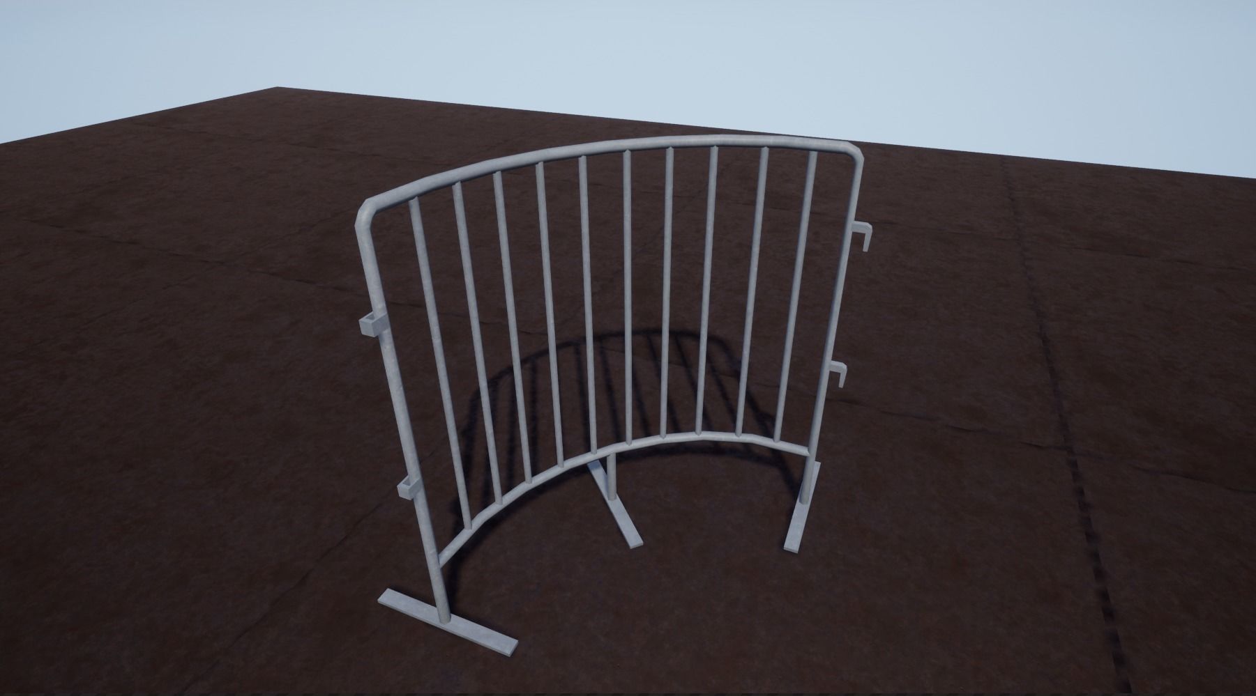 3D model Modular Iron Barricade VR / AR / low-poly | CGTrader