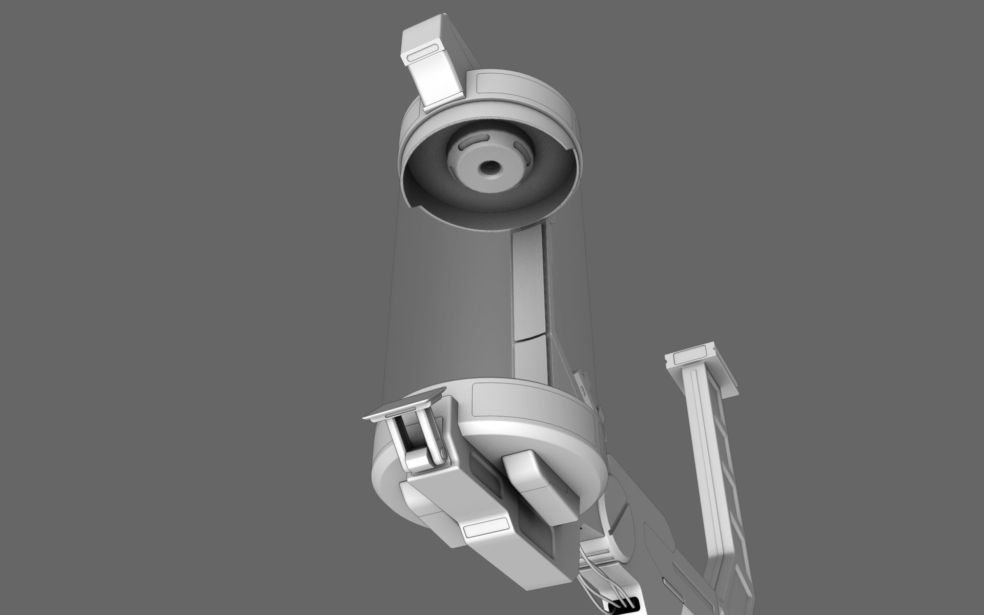 Sci Fi Lab Pod Tank 3D model | CGTrader