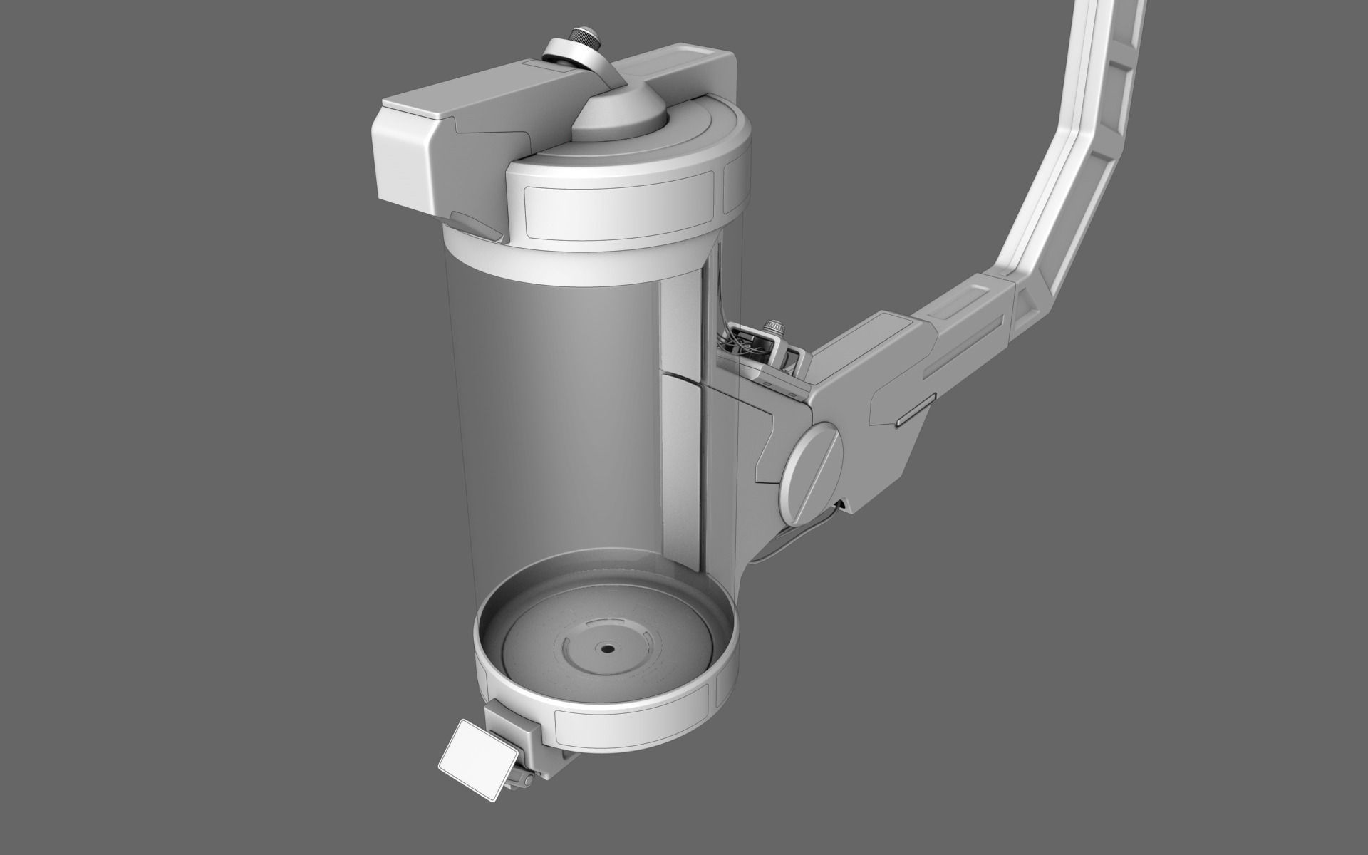 Sci Fi Lab Pod Tank 3D model | CGTrader