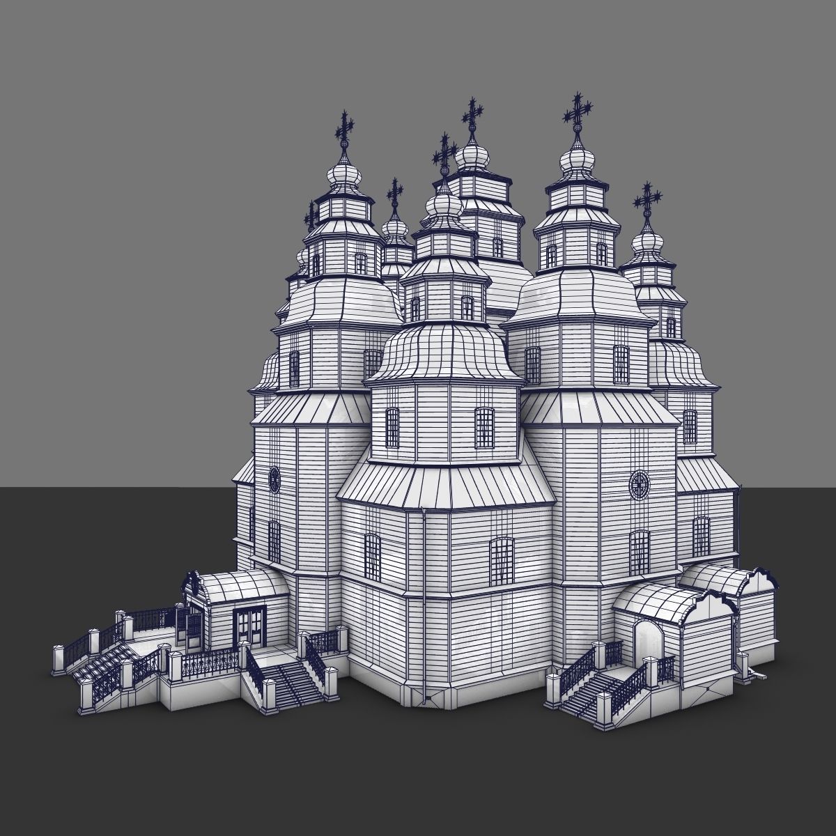 Cathedral of Trinity 3D model | CGTrader