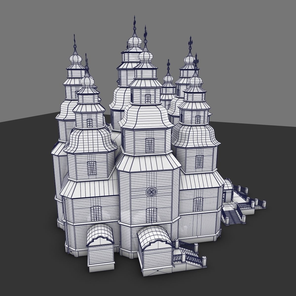 Cathedral of Trinity 3D model | CGTrader