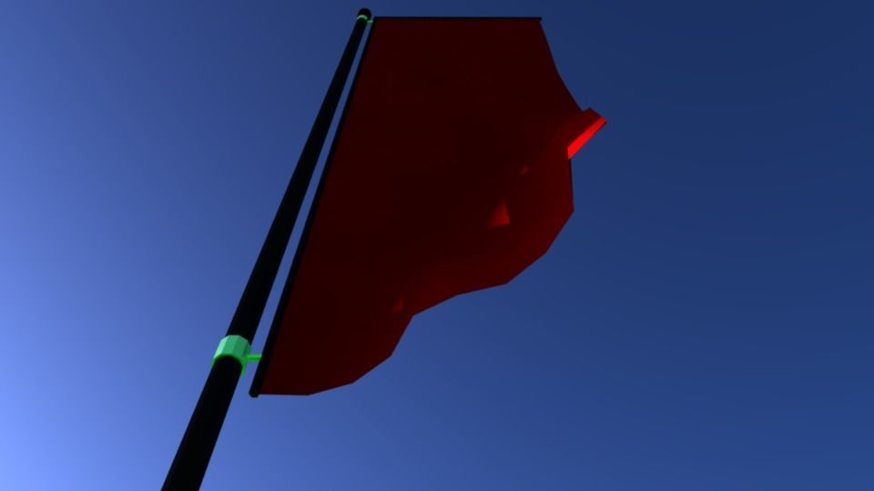flag models free 3D model | CGTrader