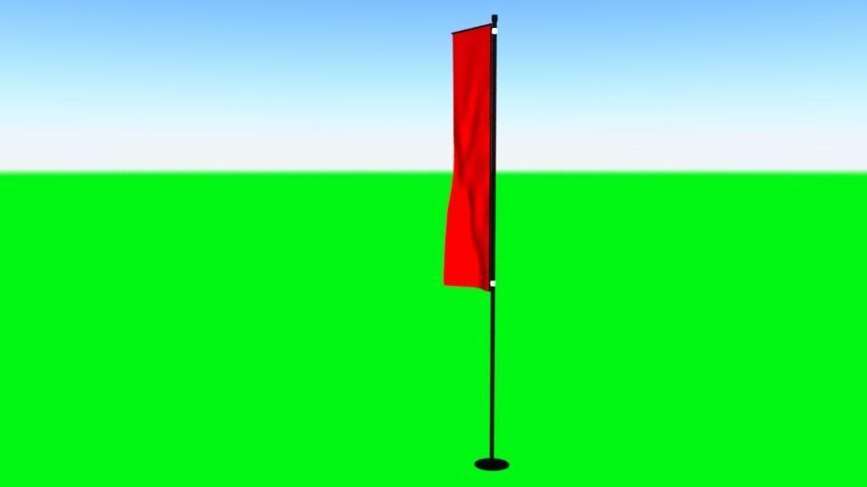 flag models free 3D model | CGTrader