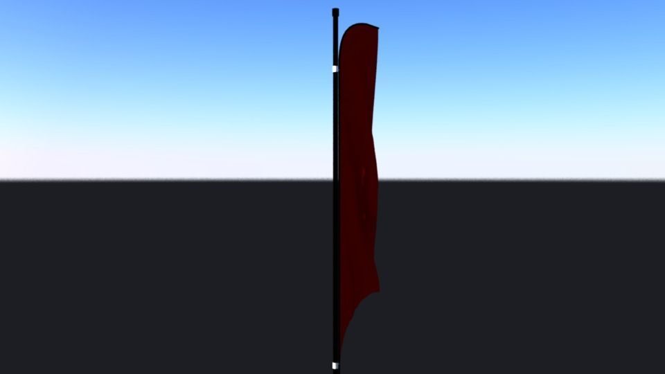 flag models free 3D model | CGTrader
