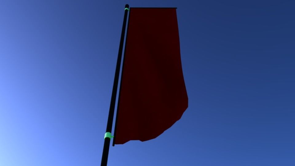 flag models free 3D model | CGTrader