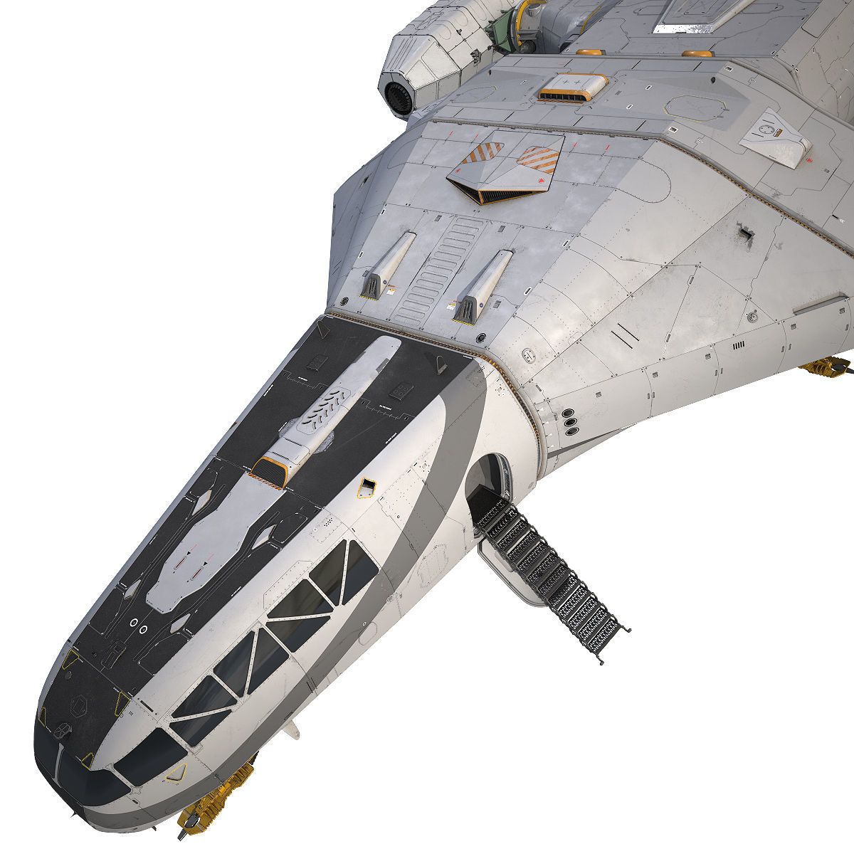 3D Sci-Fi Scout Spaceship 3D model | CGTrader