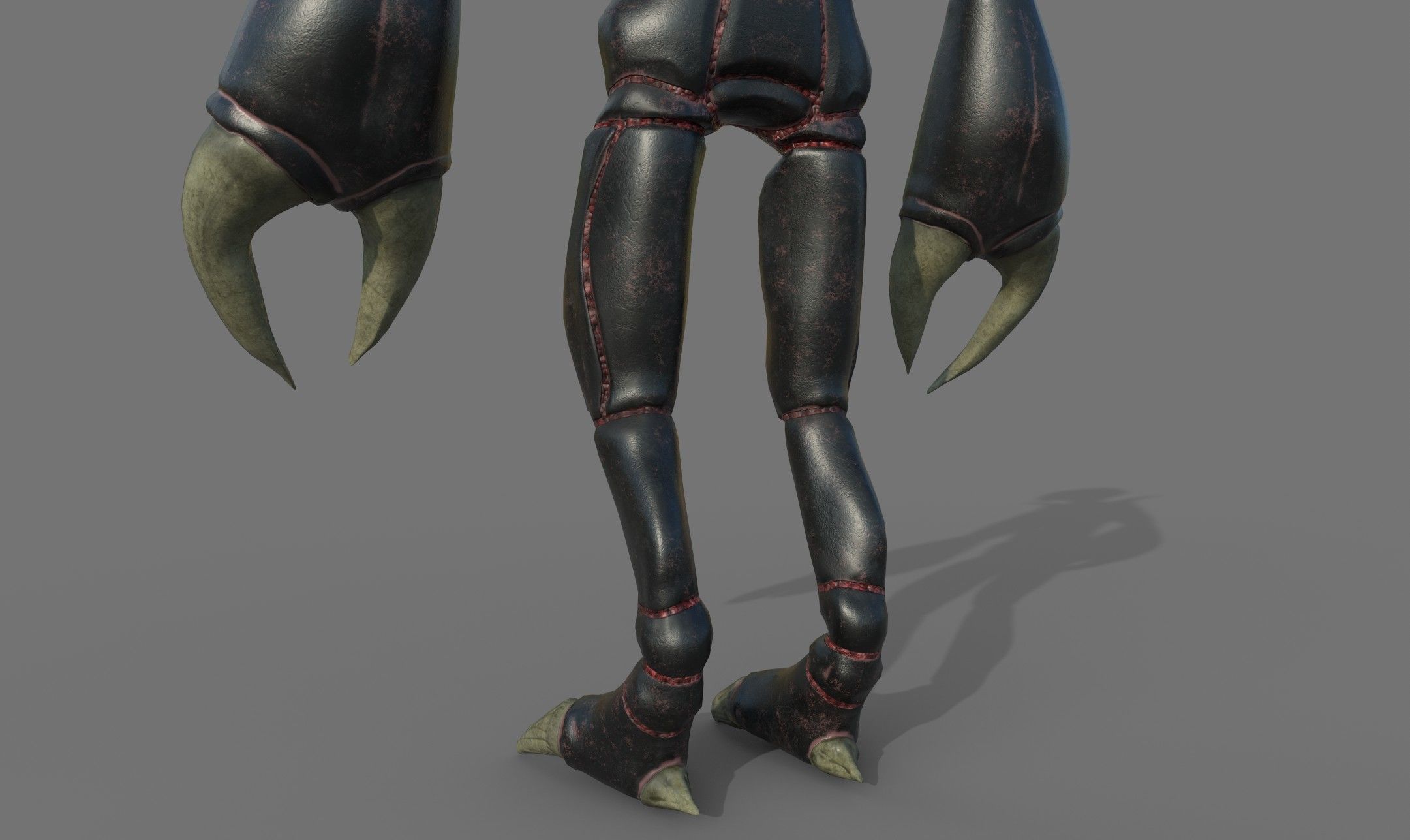 3D model Insectoid alien character - Rigged and animated VR / AR / low ...