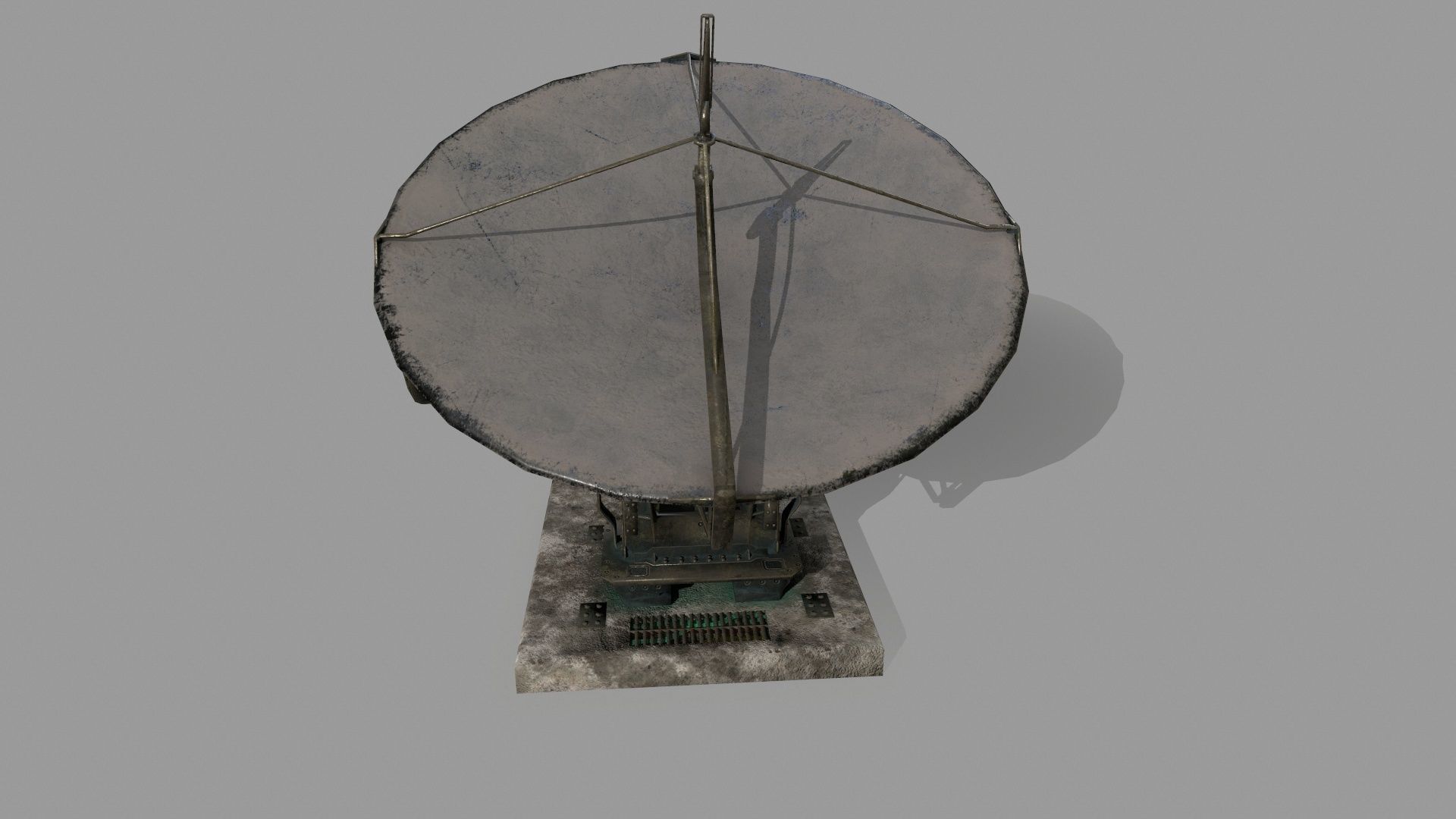 3D model satellite VR / AR / low-poly | CGTrader