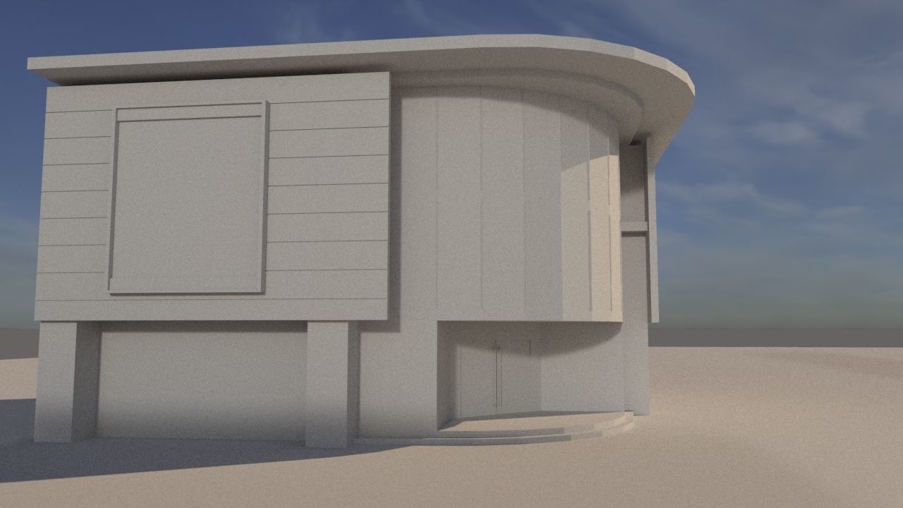 High Quality Corner Building 3D model | CGTrader