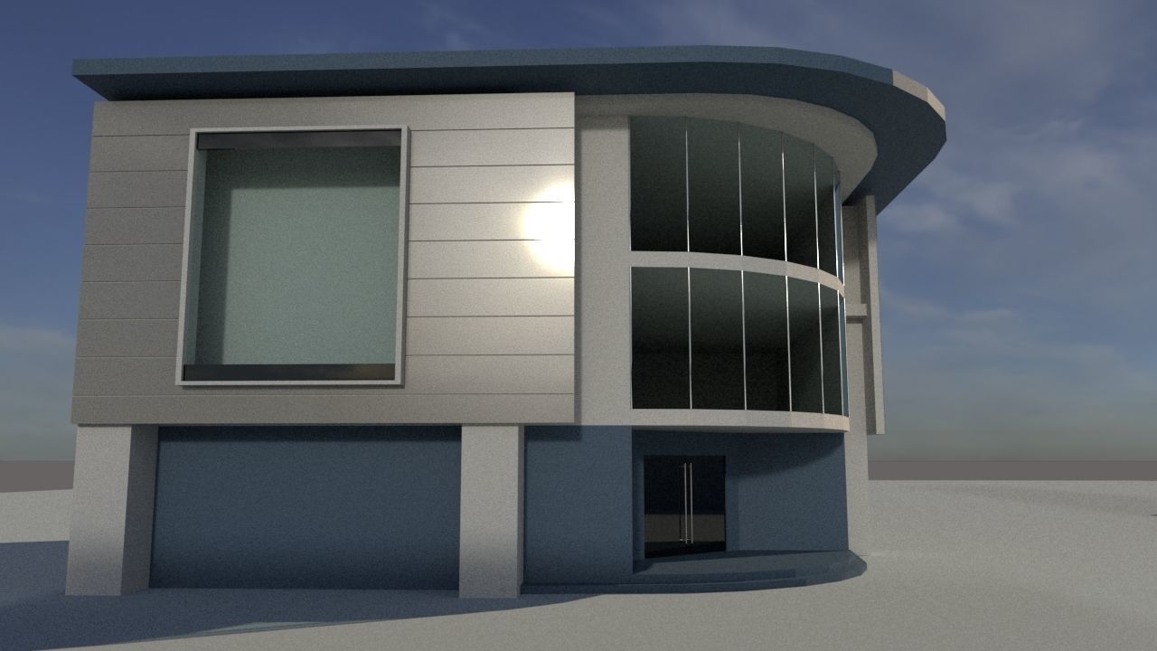 High Quality Corner Building 3D model | CGTrader