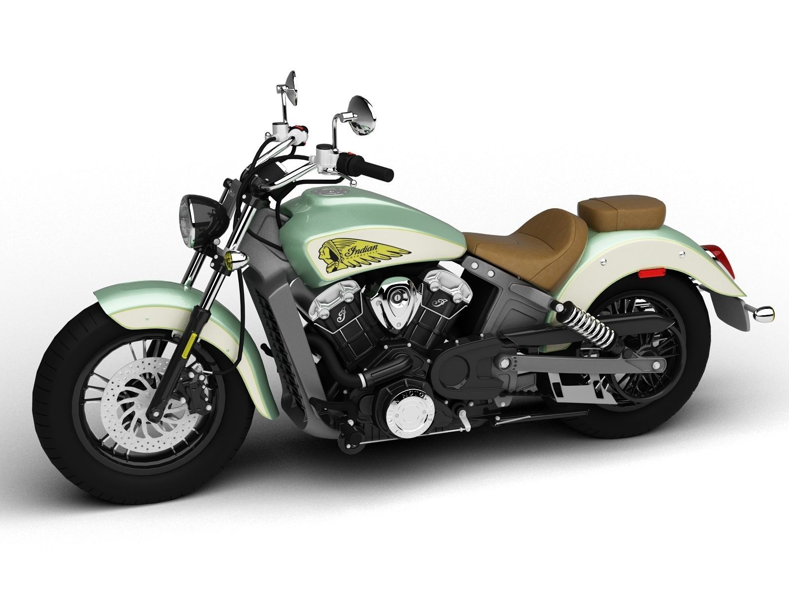 Indian Scout ABS 2018 3D model | CGTrader