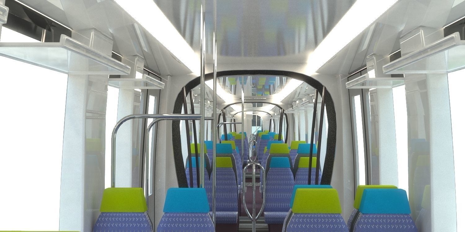 ALSTOM CITADIS DUALIS U53500 3D model | CGTrader