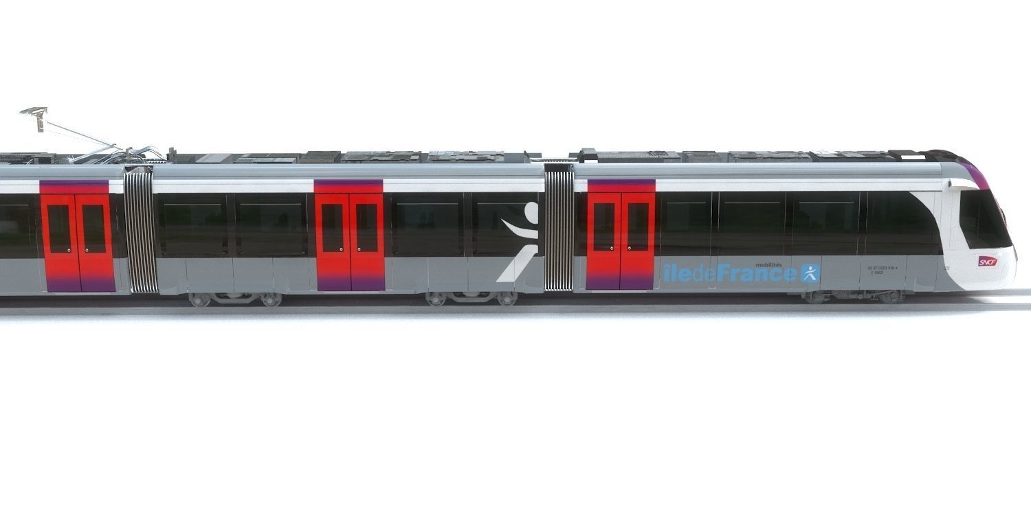 ALSTOM CITADIS DUALIS U53500 3D model | CGTrader