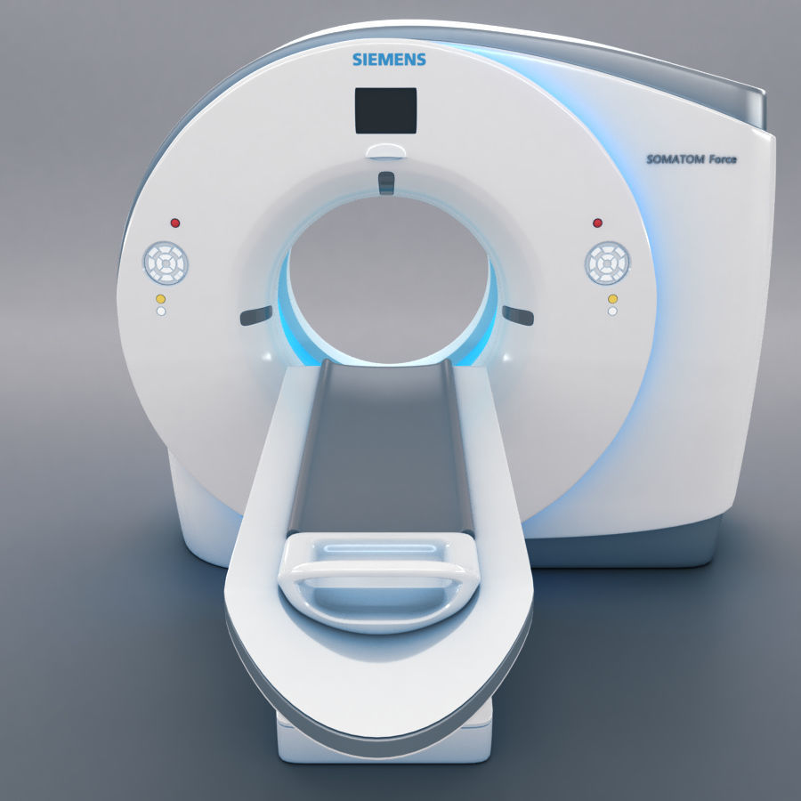 CT Scanner Siemens Somatom Force 3D model | CGTrader