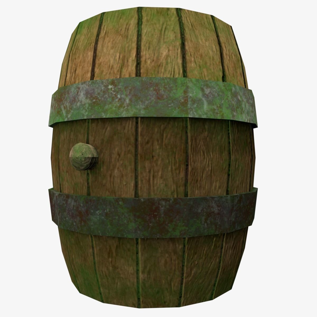 3D model Barrels with Dynamite and Cannonballs and Bomb VR / AR / low ...
